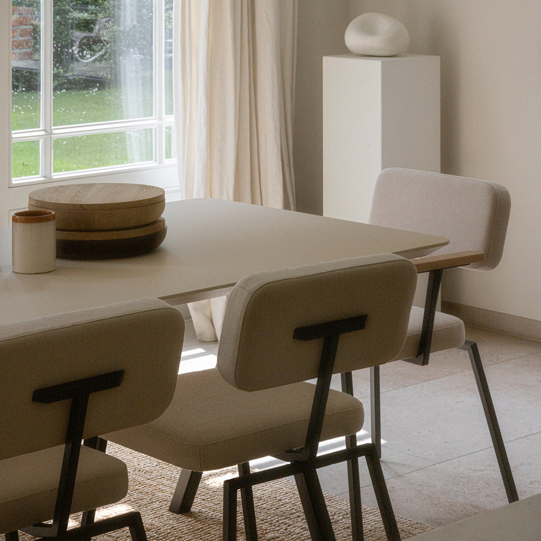 Eetkamerstoel Studio Henk Ode met armleuning - Stelling Wonen